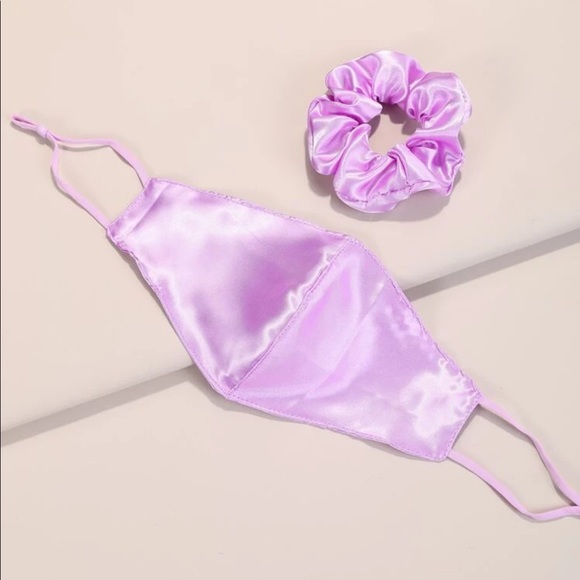 Accessories | Brand New 8pcs Plain Face Mask Scrunchie | Poshmark